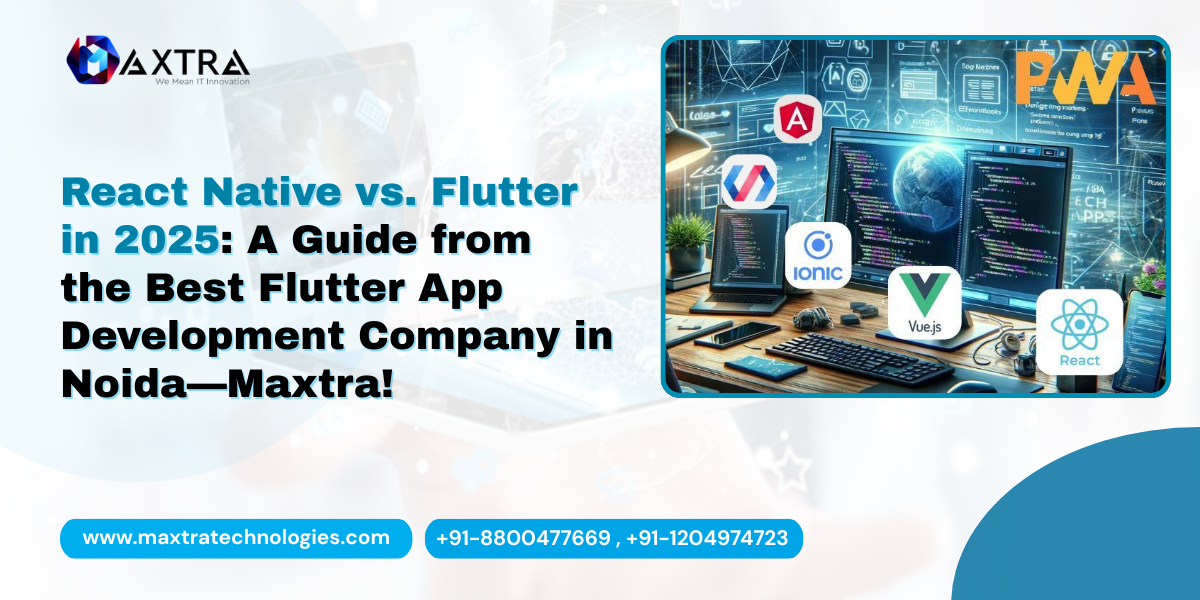 Best Flutter App Development Company in Noida | Maxtra